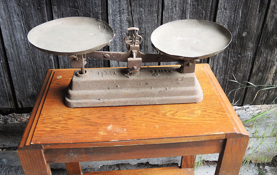 Ancienne Balance Roberval Force 5 K - Vintage French Finds